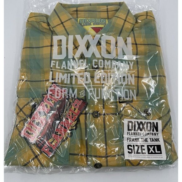 DIXXON | Shirts | Dixxon Flannel Mens Size Xl Frank The Tank Rare Brand ...
